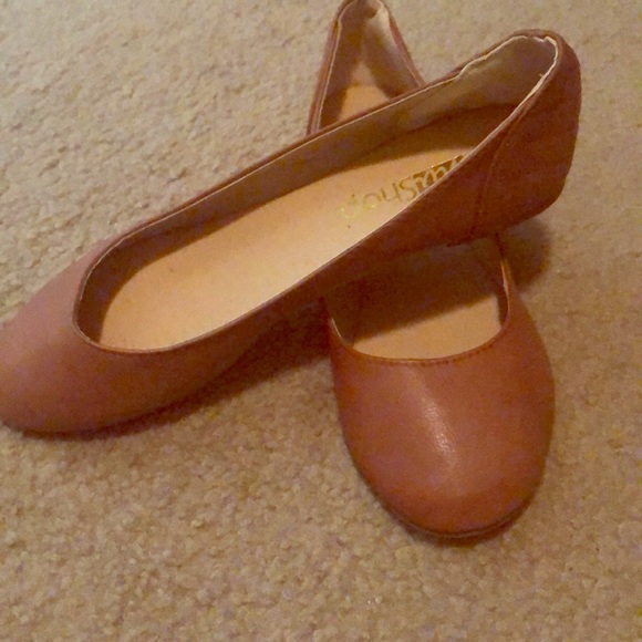Shoes | Cognac Flats | Poshmark